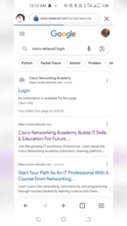 Cisco Netacad Login Vu University Cisco Account Youtube
