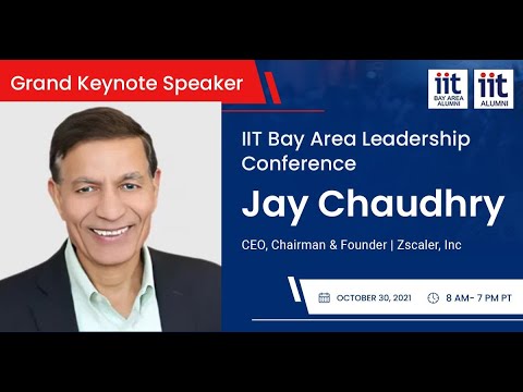 Jay Chaudhry, Founder, CEO, Chairman Zscaler, Keynote, Leadership ...