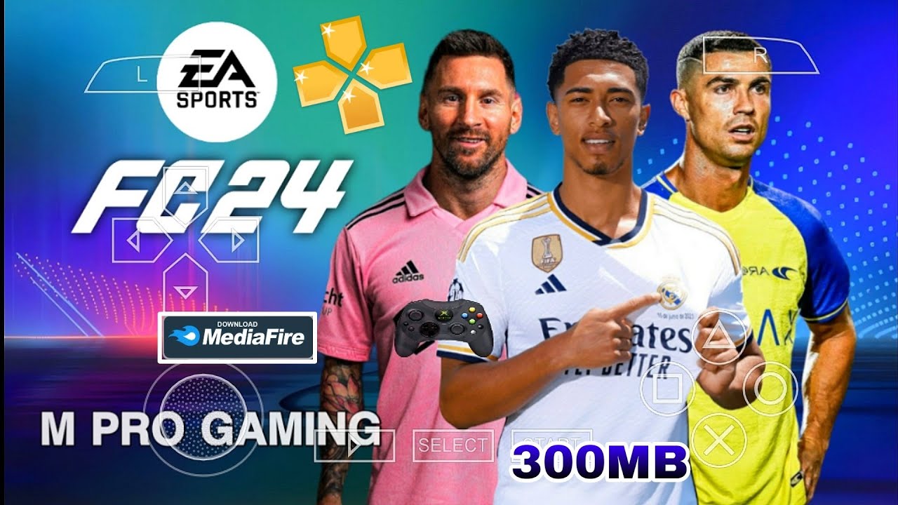NEW EA SPORTS FC 24 ON PSP/PPSSPP ANDROID OFFLINE NEW PROMOTION TEAM ...