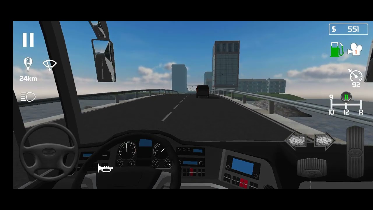 gear bus game .super game - YouTube