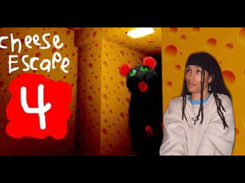 THE CRAZIEST SCARY GAME EVER!!! PLAYING CHEESE ESCAPE ON ROBLOX!! - YouTube