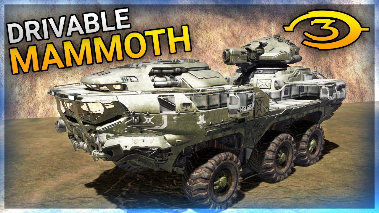 THE MAMMOTH IS FINALLY IN HALO 3 - Halo 3 Mods #266 - YouTube