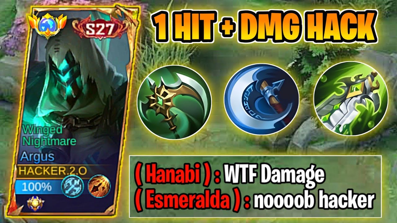 GLOBAL ARGUS 1 HIT BUILD 2024 ( DAMAGE HACK ) ARGUS BEST BUILD 2024 ...