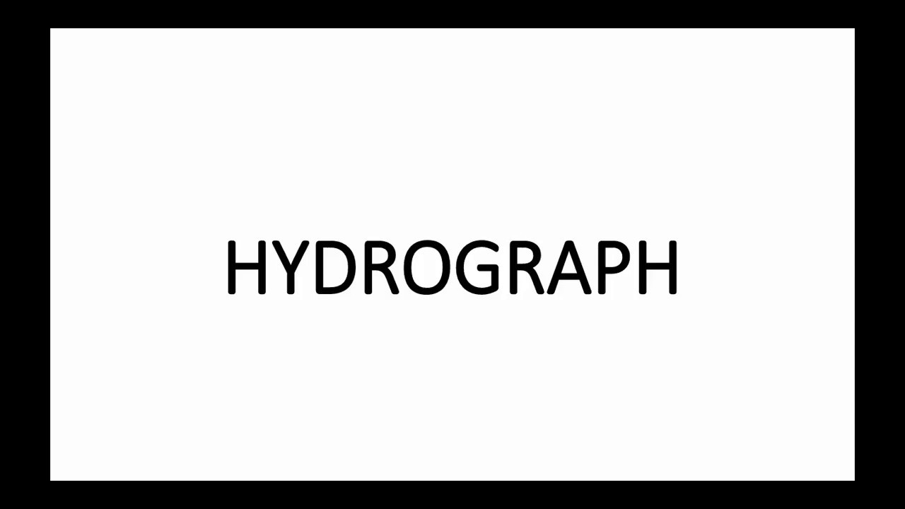 Hydrograph | (Part-1) | What is hydrograph? | Shape of hydrograph ...