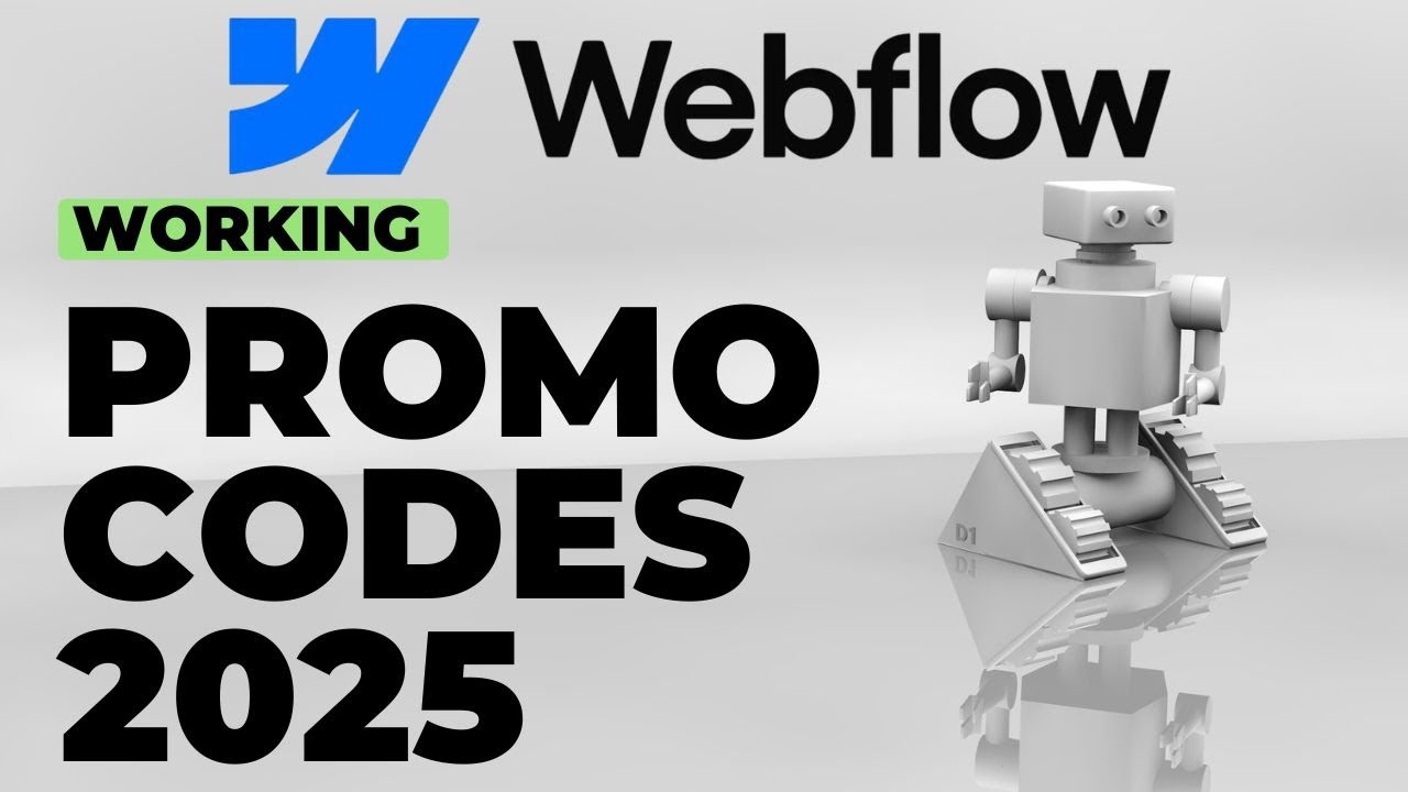 Webflow Promo Codes 2025 – Get 50% OFF, Free Domains & More! - YouTube