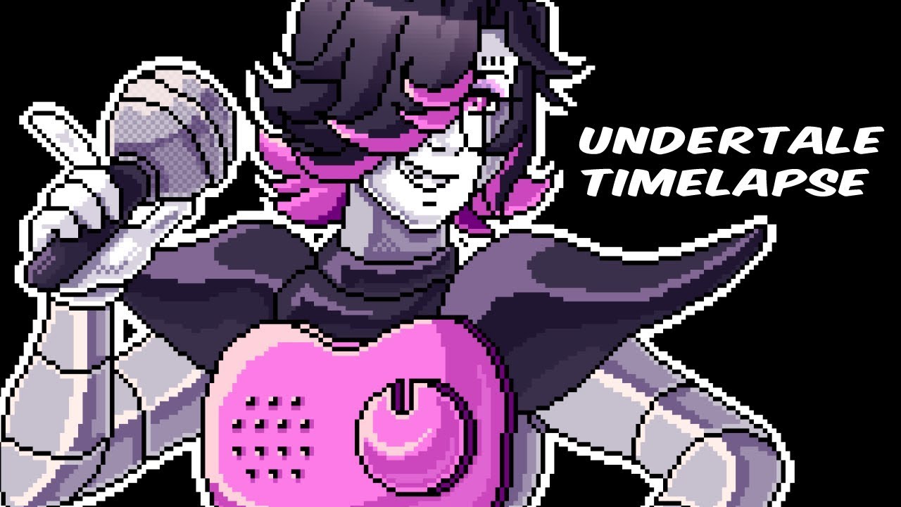 Fluffytail draws: Mettaton :Undertale pixel fan art: - YouTube