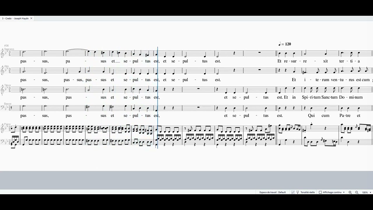 HAYDN JOSEPH Missa brevis sancti Joannis de Deo Credo SA 40 T 100 B 40 ...