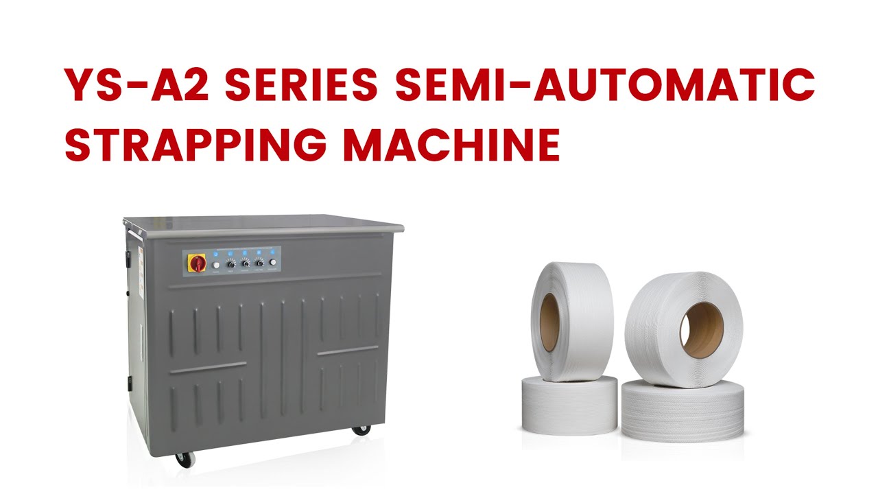 YS-A2 Series Semi-automatic Strapping Machine by Youngsun - YouTube