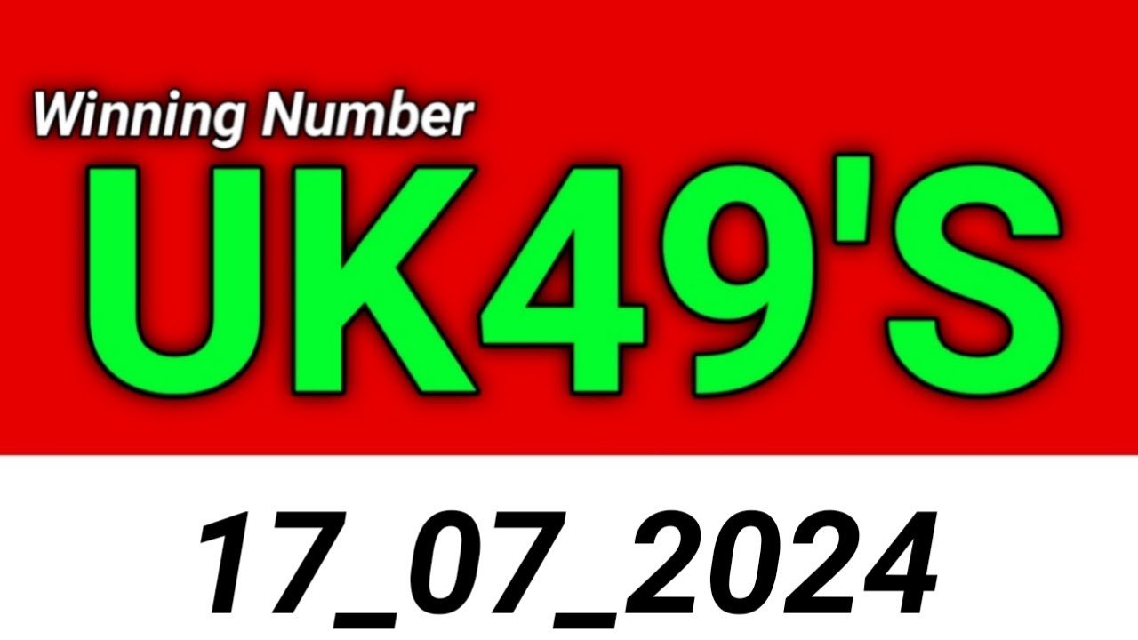 Uk49 Prediction for today 17-07-2024 - YouTube