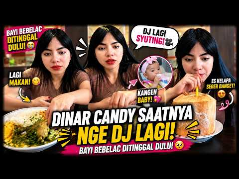😱 Akhirnya Nge-DJ Lagi! Dinar Candy Tinggalkan Baby Bebelac untuk Sementara 🎧👶 #dinarcandy