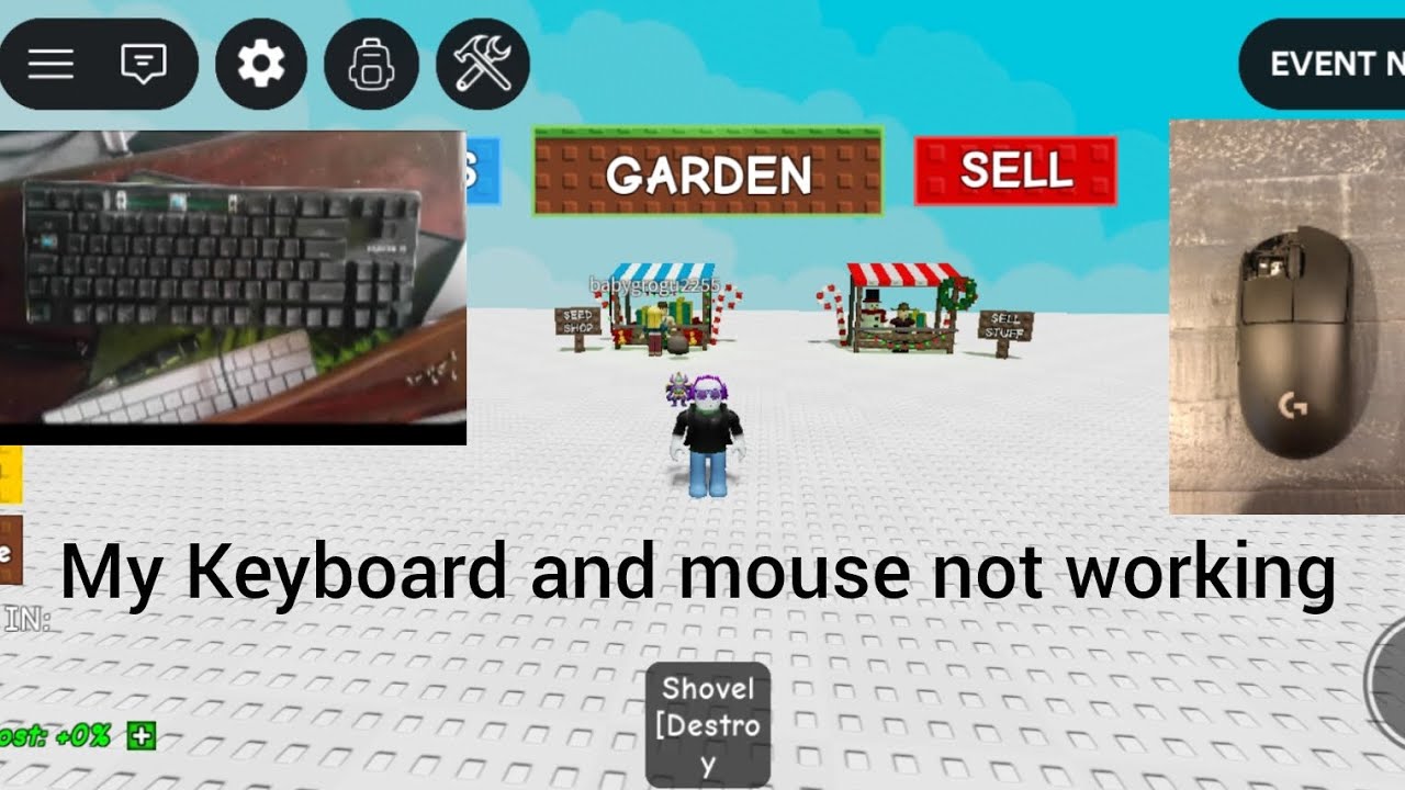 My PC and my keyboard and mouse not working I can't play Roblox🥹😭 - YouTube