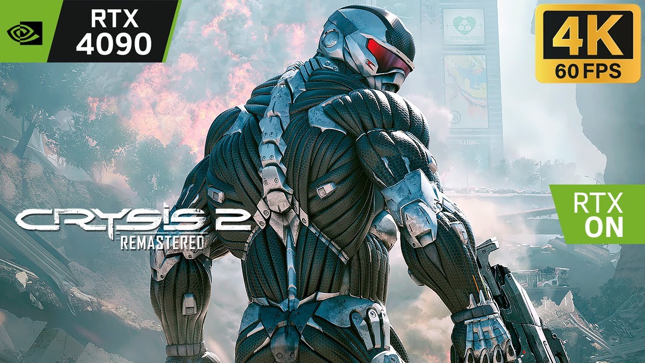 CRYSIS 2 REMASTERED: Gameplay 4K | O Início PT-BR | RTX 4090 60FPS Ray ...