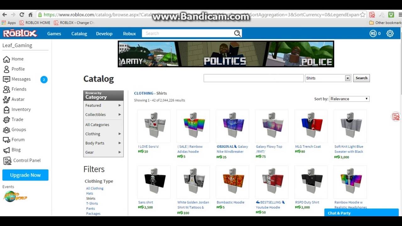 How to copy clothing on roblox 2016 | ROBLOX Tutorials - YouTube