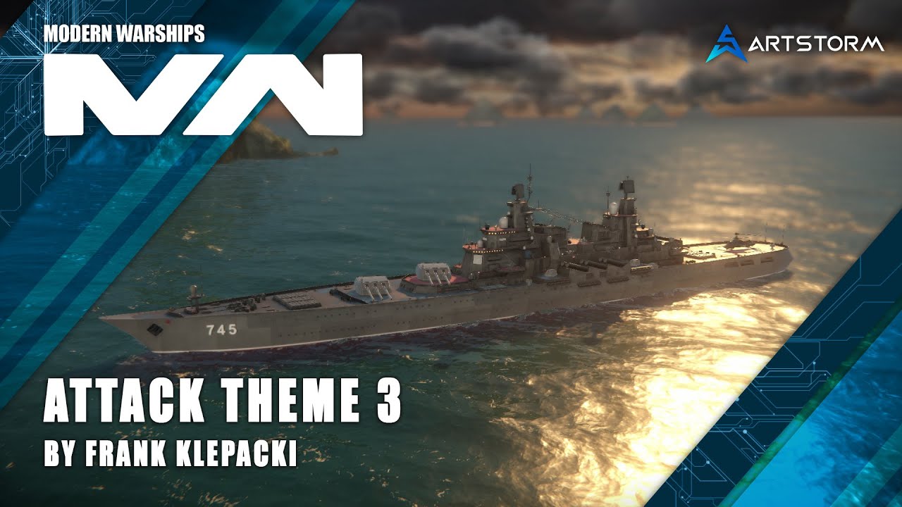 Modern Warships OST - Attack Theme 3 by Frank Klepacki - YouTube