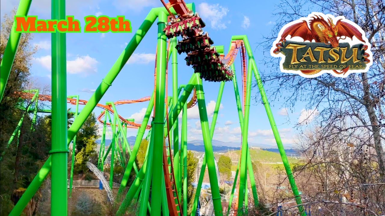 Montagne Magique Des Six Drapeaux De Tatsu Experiencing Tatsu At Six