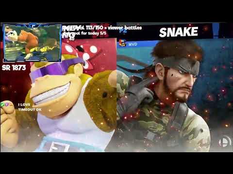 ChunkyKong (Donkey Kong) vs MVD (Snake) - MatchBox | Bo3 | 08 Feb 24' - YouTube