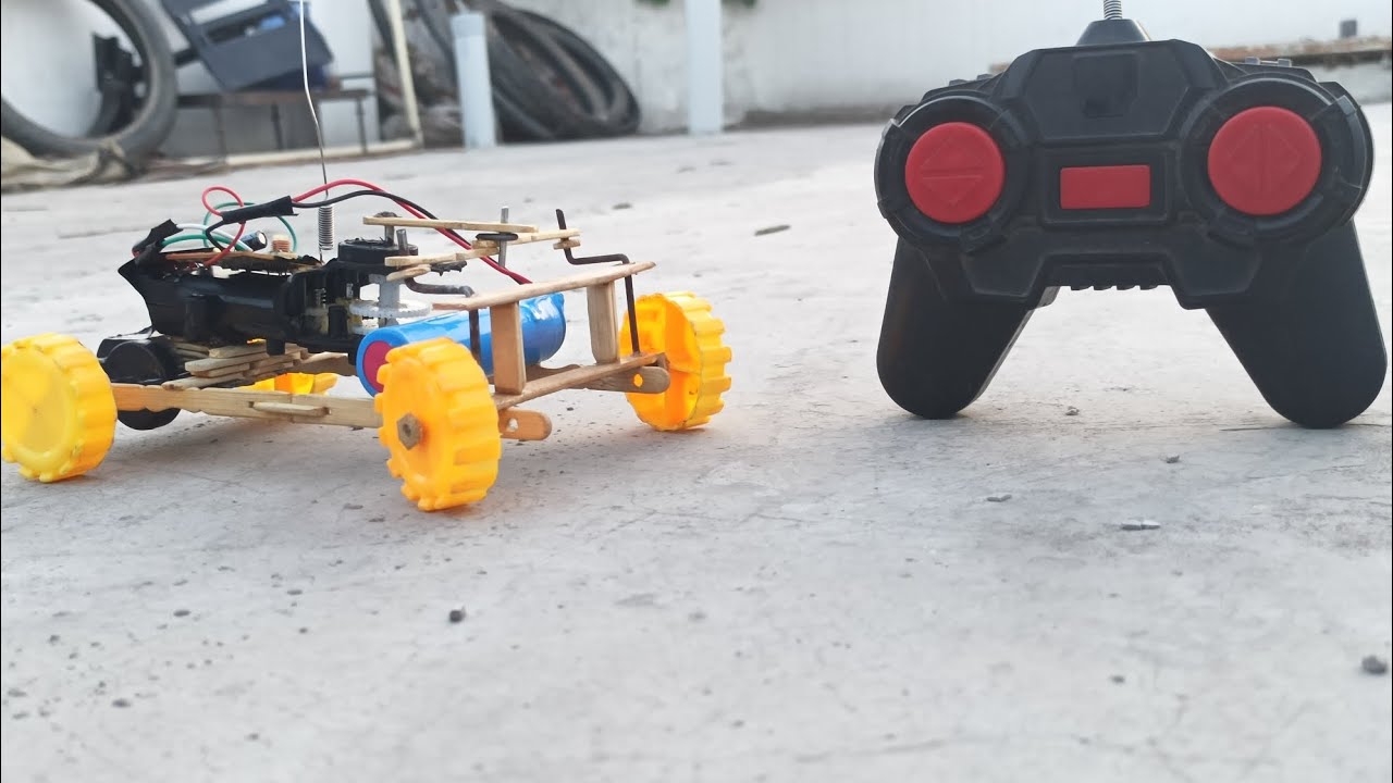 how to make rimote control car - YouTube