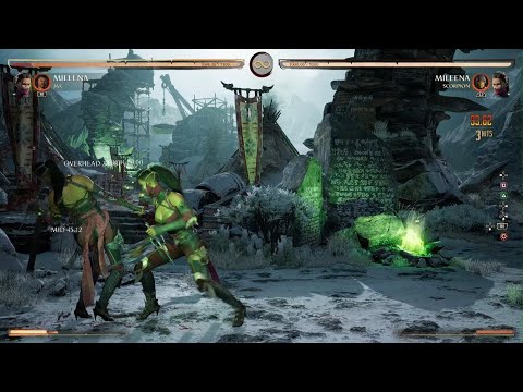 MK1 Scorpion/Mileena Corner Combo