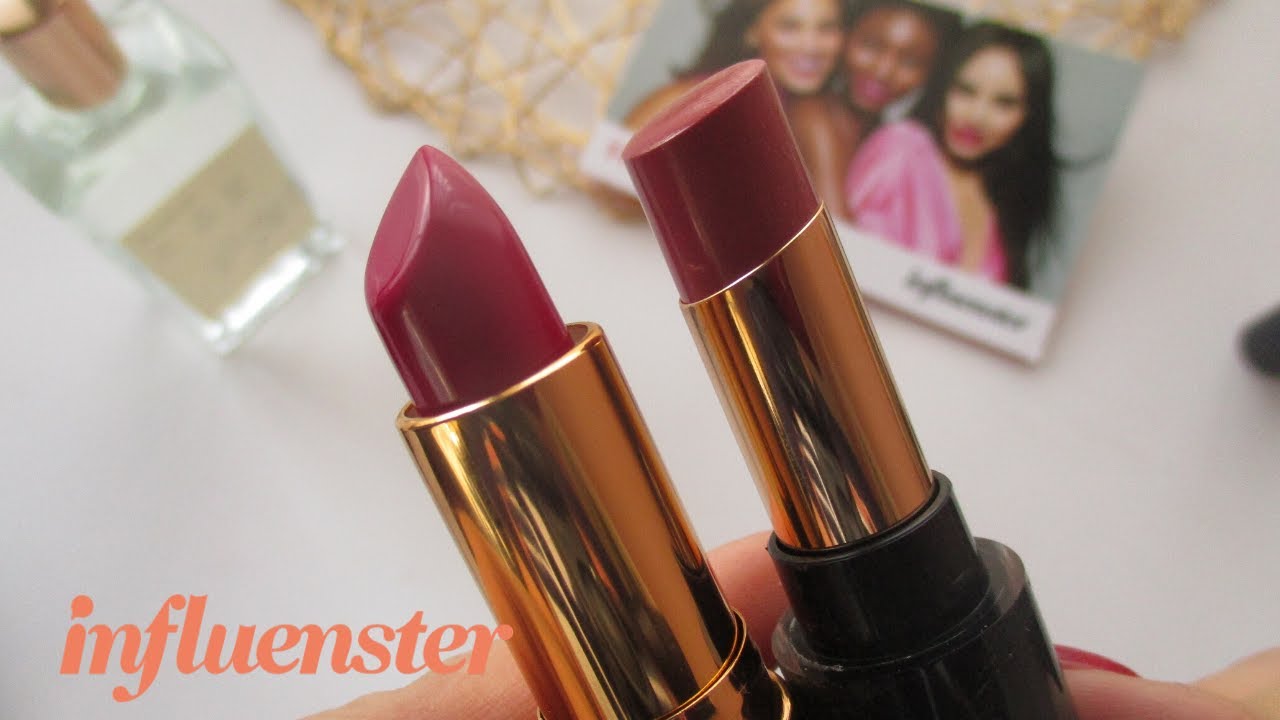 Unboxing + swatches labiales Revlon por Influenster - YouTube