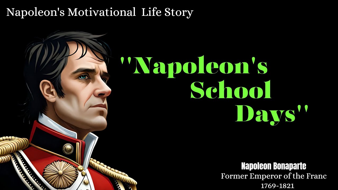 Napoleon's School Day.Motivational life story of Napoleon Bonaparte ...