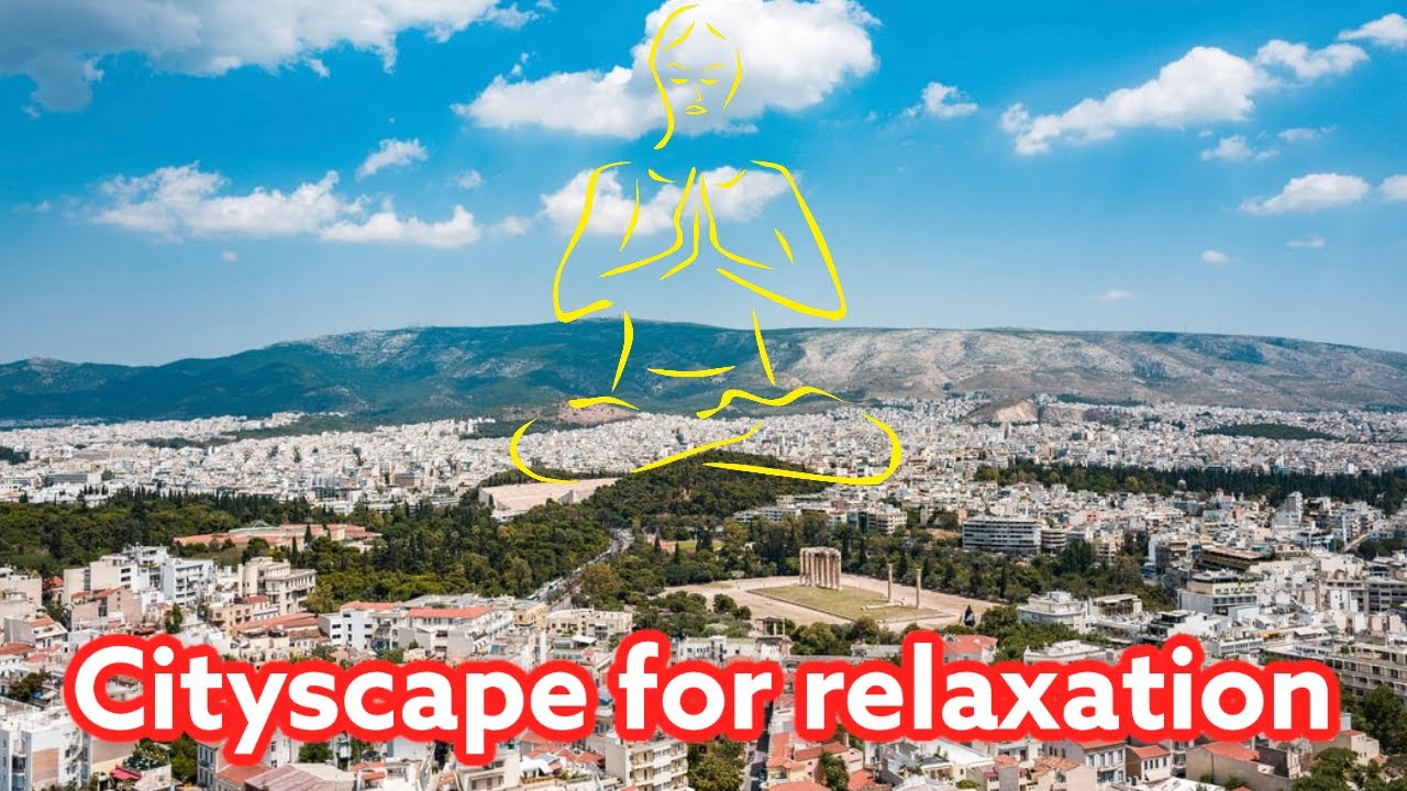 RELAXING CITYSCAPE MUSIC + SOOTHING SOUNDS + MEDITATION MUSIC - YouTube