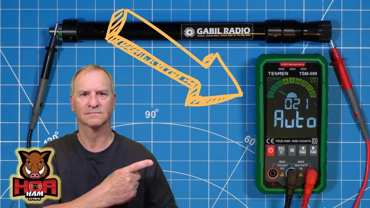 Most Common Use of a Tesmen TSM-599 Multimeter In Ham Radio: Budget ...