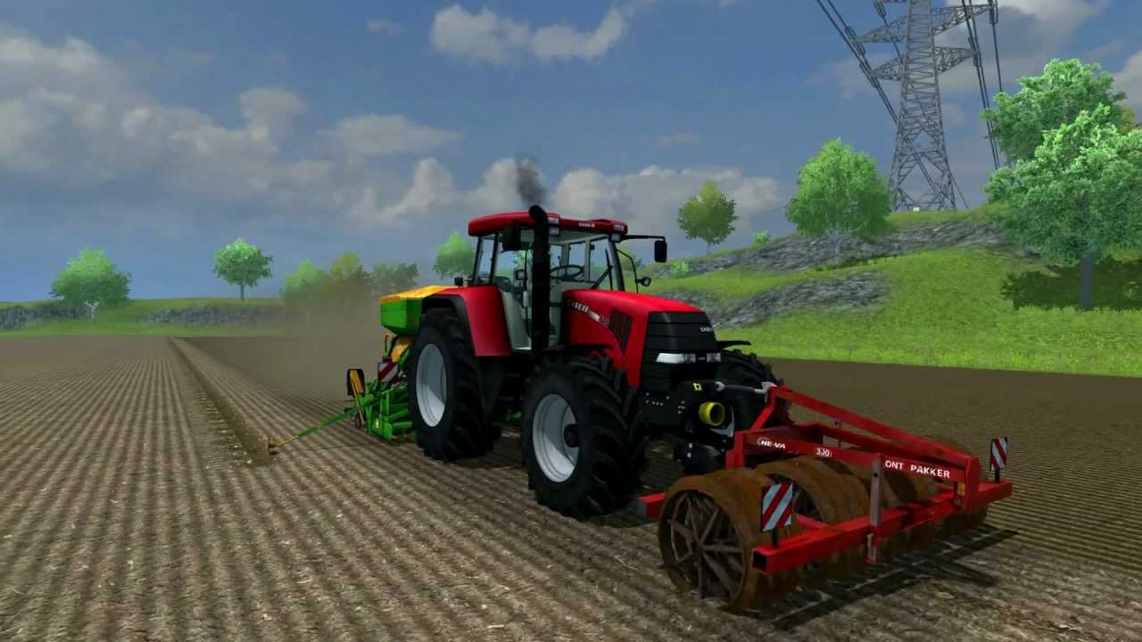 [FS13 WIP] BJR-Modding: Case IH CVX 175 drilling - YouTube
