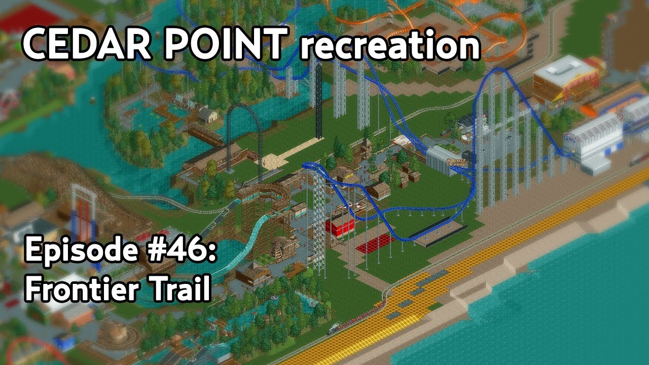 Frontier Trail | Cedar Point recreation E46 - YouTube