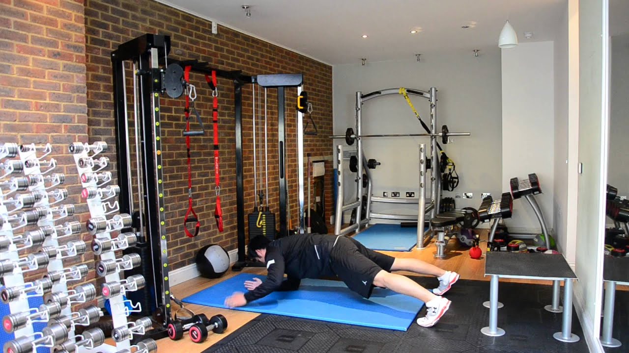 Plank with lateral arm reach - YouTube