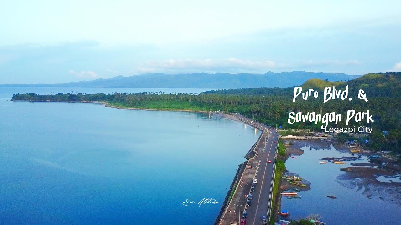 Puro Blvd and Sawangan Park I A must visit in Legazpi City Albay - YouTube