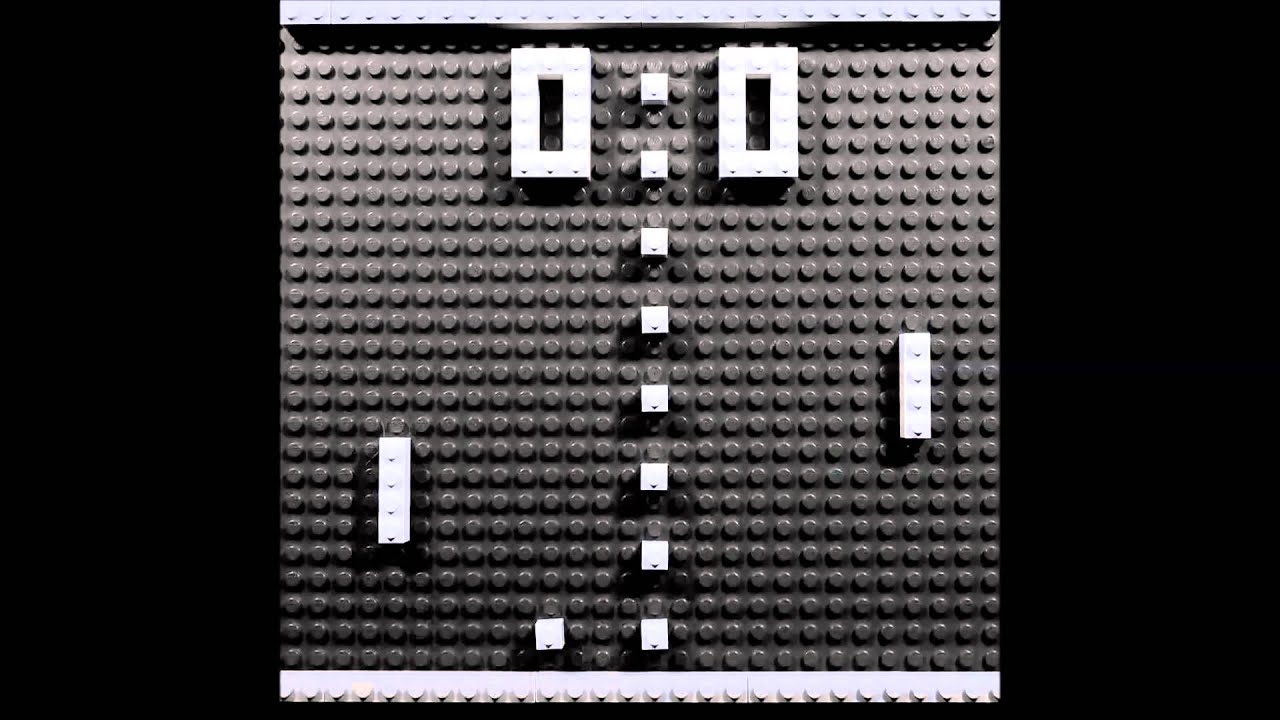 Lego Pong: The Arcade Game - YouTube