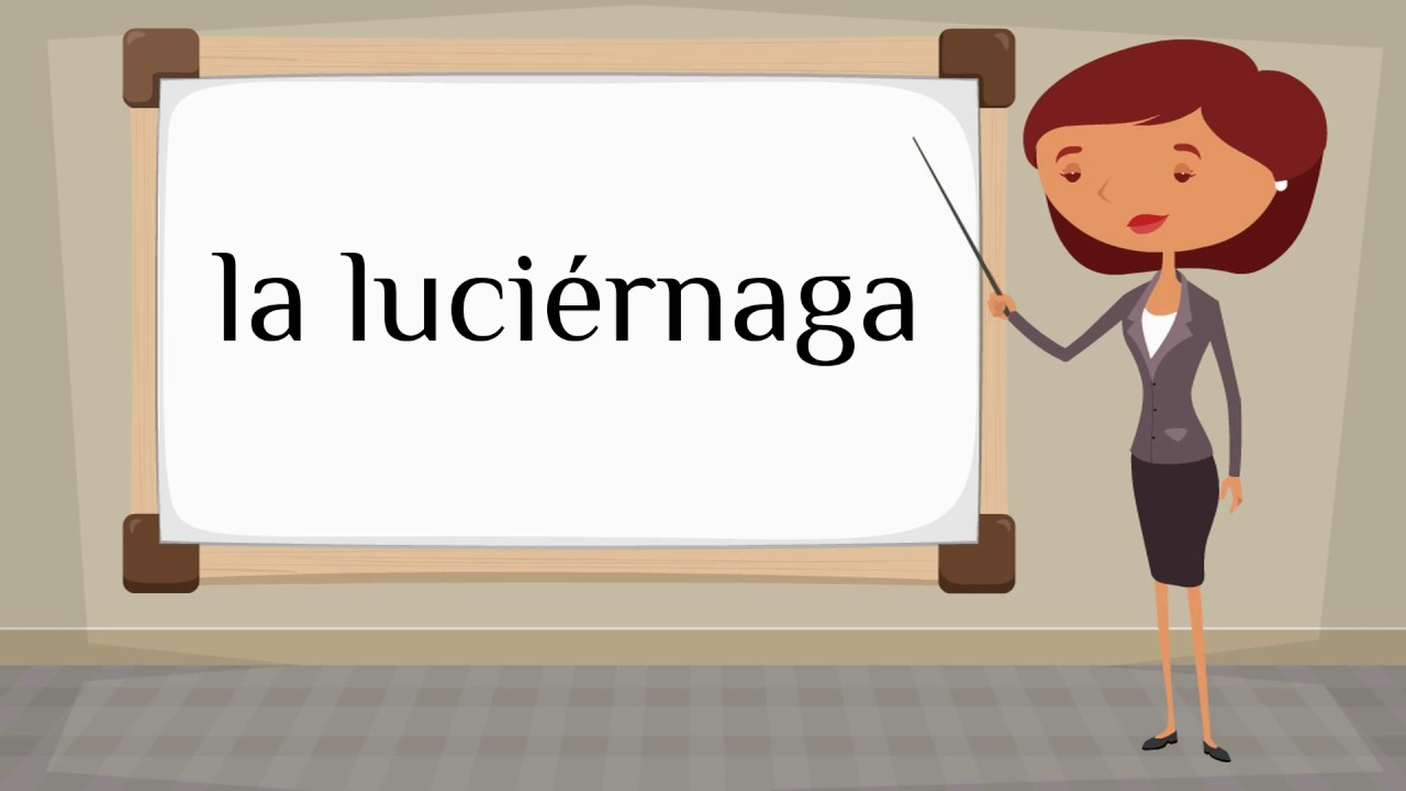 How do you say 'firefly' in Spanish? - YouTube