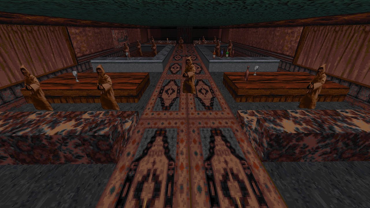 Blood: e1m3, pitchfork start, extra crispy, no saves/deaths, all kills ...
