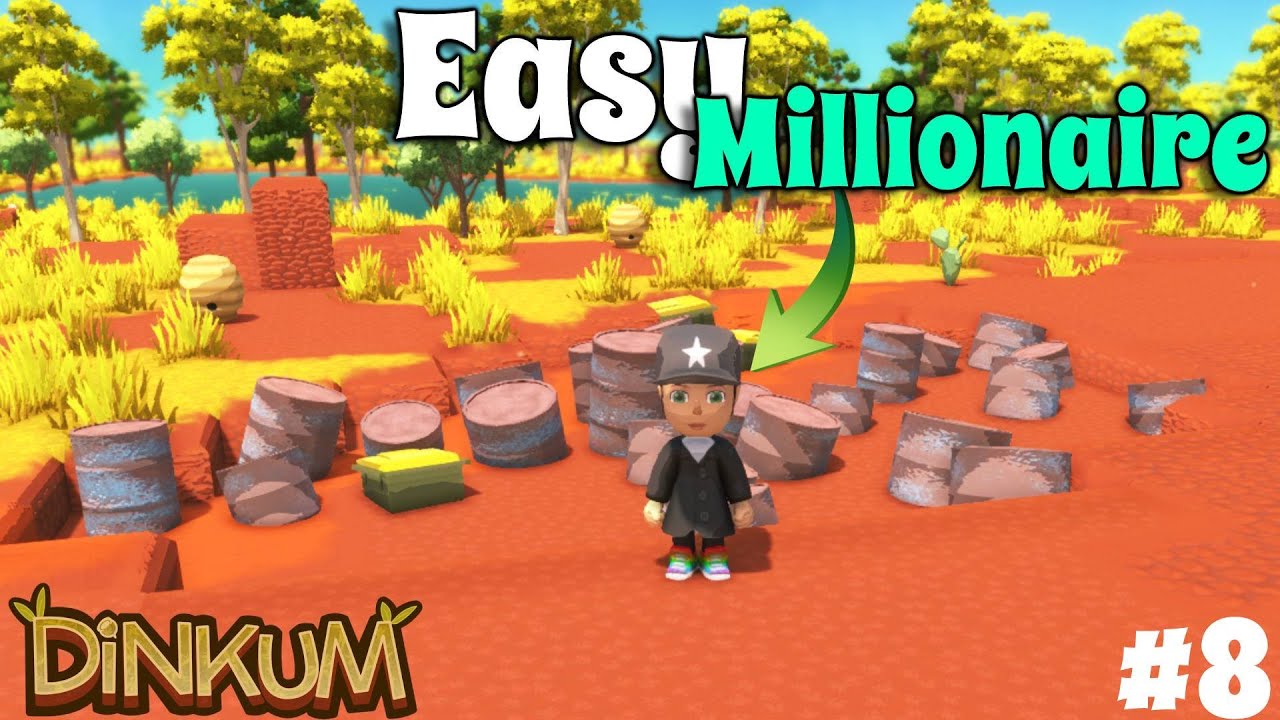 HOW TO MAKE MILLIONS DINK MONEY IN DINKUM! - DINKUM [#8] HINDI 2022 ...