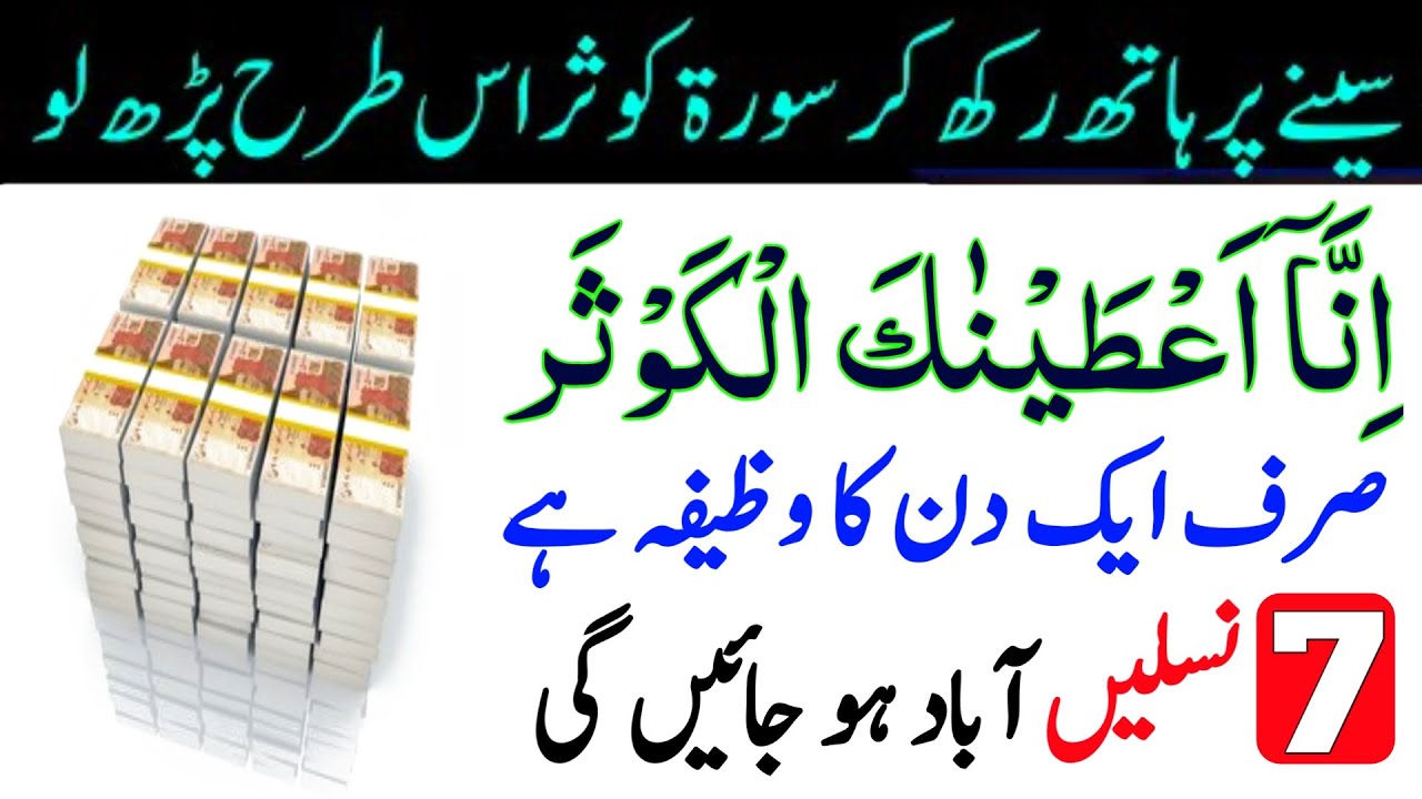 Wazifa For Ramadan | Wazifa For Friday | Dua E Hajat | Ameer Hone Ka ...
