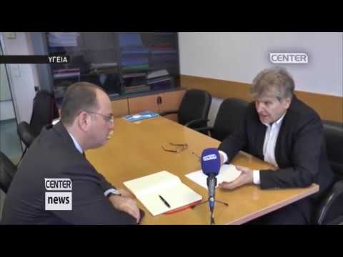 ΣΥΝΑΝΤΗΣΗ ΝΤΙΝΟΥ ΚΛΕΙΤΣΙΩΤΗ ΚΑΙ ΜΑΚΑΡΙΟΥ ΛΑΖΑΡΙΔΗ ΣΤΟ ΝΟΣΟΚΟΜΕΙΟ - YouTube