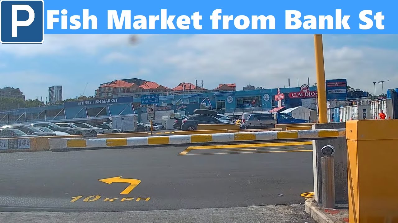 【Sydney Parking City】Fish Market Car Park from Bank St - YouTube