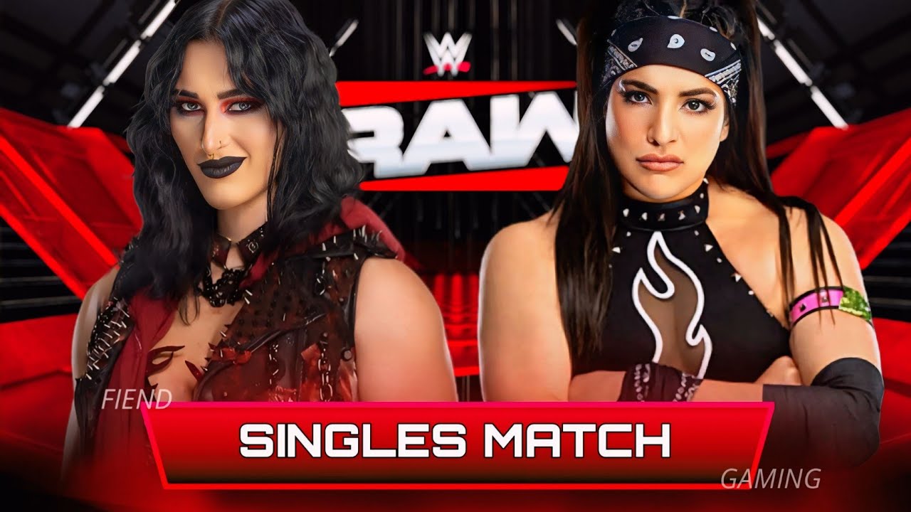 WWE 2K25 | Rhea Ripley VS Raquel Rodriguez - Singles Match | WWE RAW ...