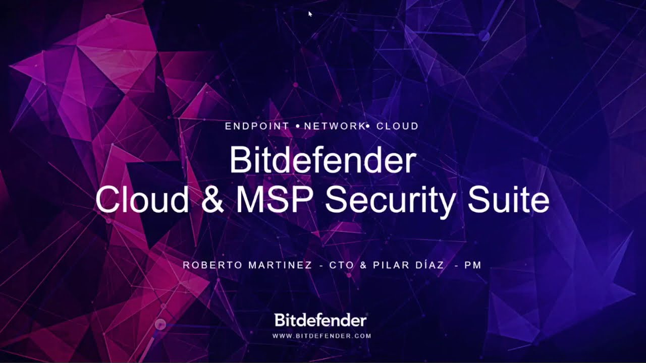Bitdefender GravityZone Cloud & MSP Security - YouTube