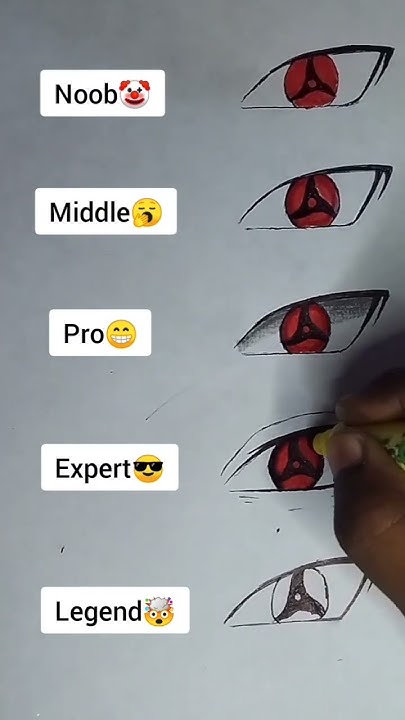How to draw mangekyou sharingan ll Itachi's mangekyous sharingan - YouTube