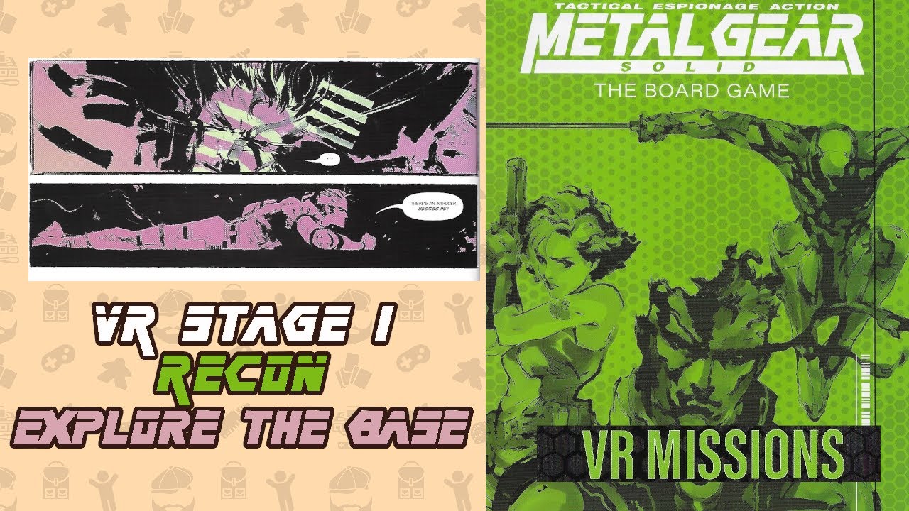 VR Mission 1: Recon | Explore the Base | Shadow Moses Campaign Metal ...