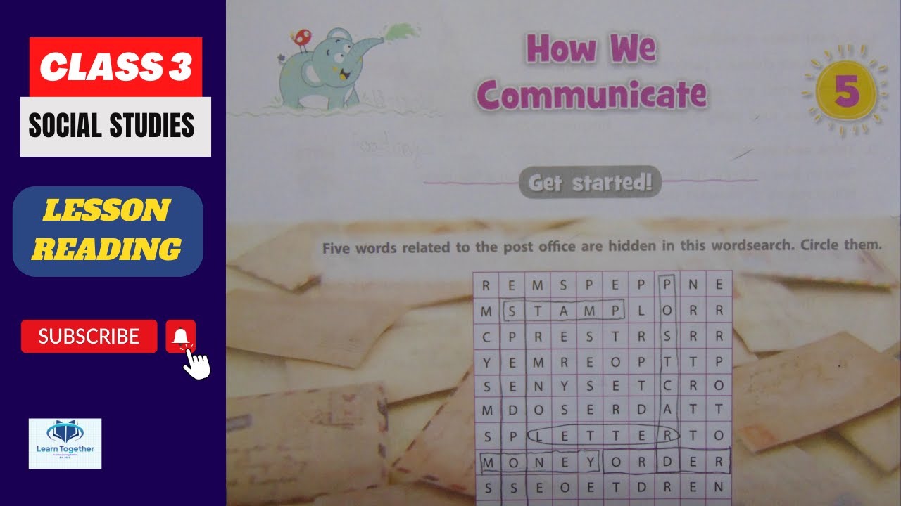 Social Studies || Class 3 || Chapter 5 || How We Communicate - YouTube