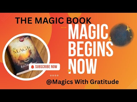 Magic Begins Now. Magic Book SessionOrientation ️ ️ - YouTube