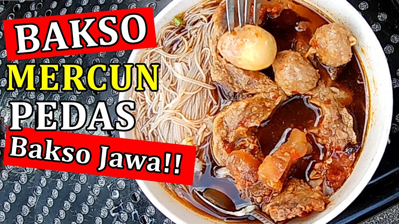 BAKSO MERCUN The Most UNIQUE Indonesian Street Food In Malaysia ...