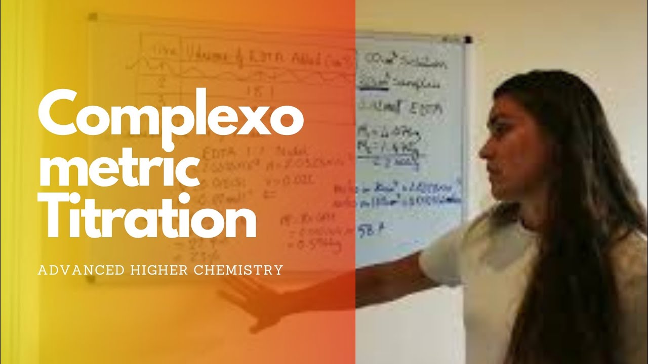 Advanced Higher Chemistry - Complexometric Titration Calculations - YouTube