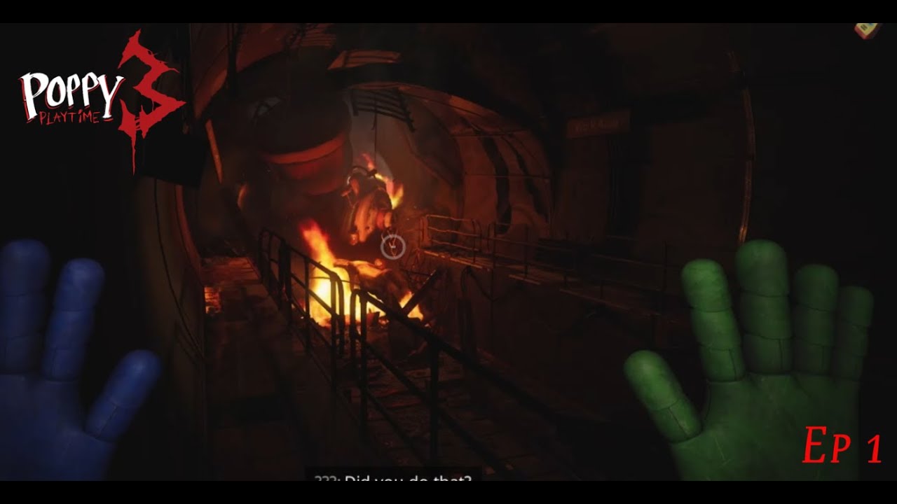 The Train Crash Ep 1 | Poppy PlayTime Chapter 3 - YouTube