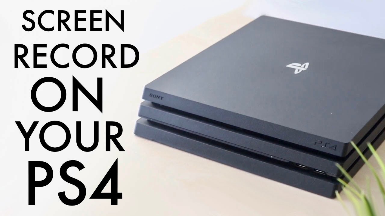 How To Screen Record On PS4! (2023) - YouTube