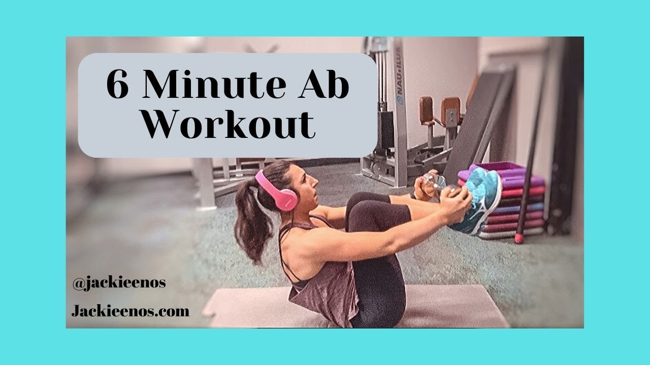 6 minute ab workout - YouTube