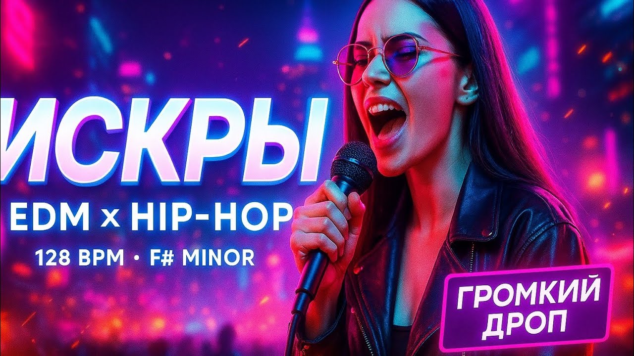 ИСКРЫ | Russian EDM × Hip-Hop Festival Banger | 128 BPM | F# Minor ...