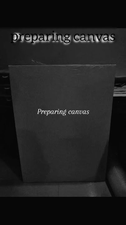 preparing canvas - YouTube
